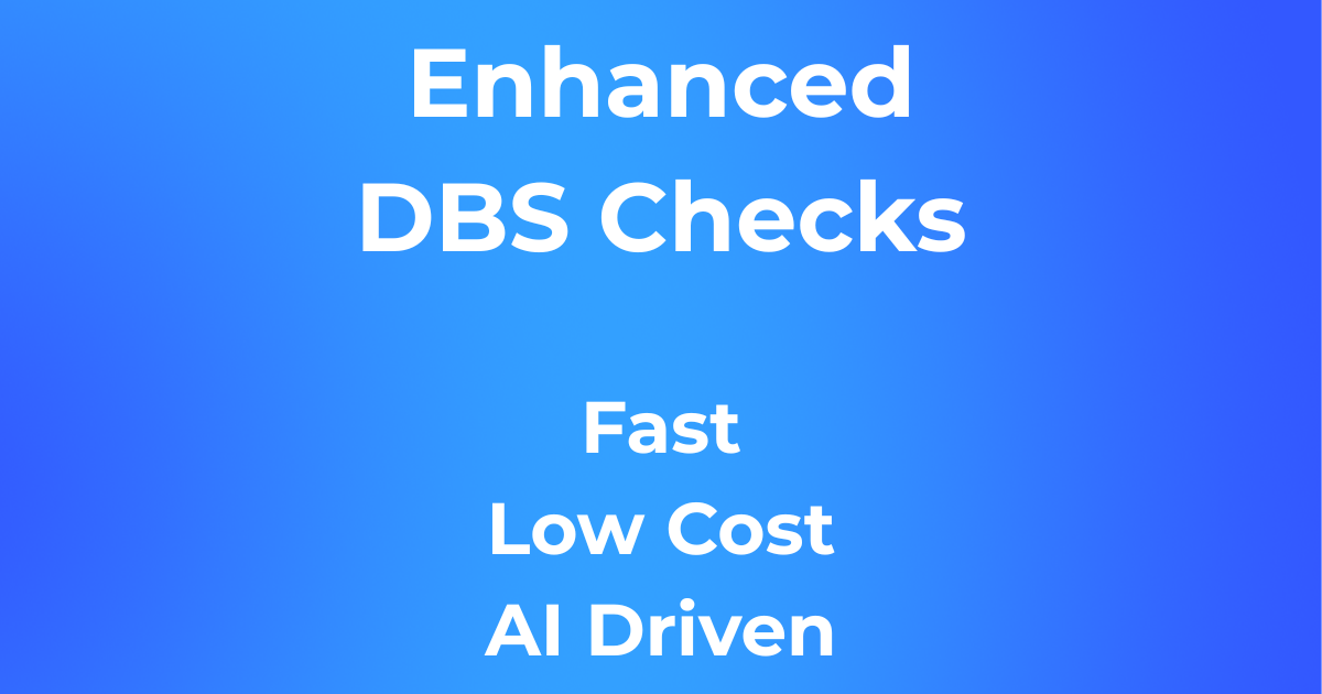 Enhanced DBS Check - Fast, Affordable, Online - From EasyDBS