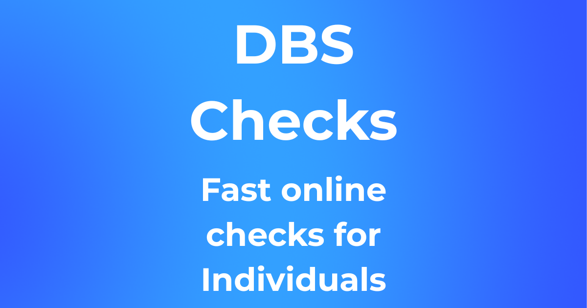 Basic DBS Check for Individuals - the cheapest option
