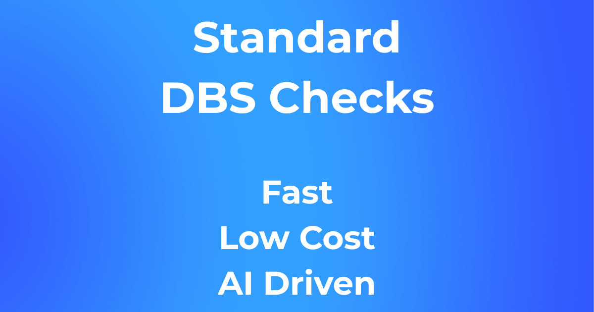 Standard DBS Check Online | Fast 24hr Results | EasyDBS